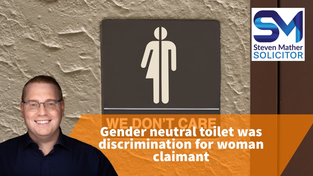 Sex Discrimination To Force Woman To Use ‘Gender-Neutral’ Men’s Toilet ...